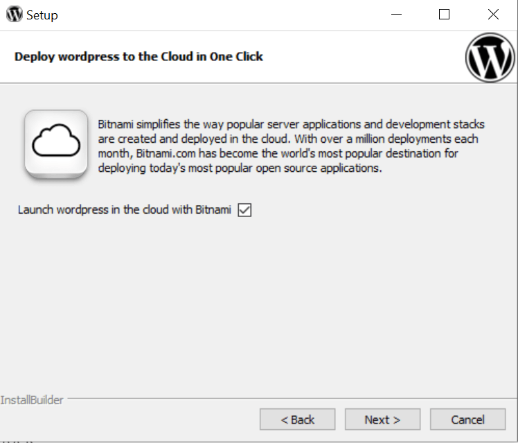 Installing Wordpress With Bitnami Locally on Windows PC - Technotaught