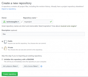 How to upload project to Github on windows - Technotaught