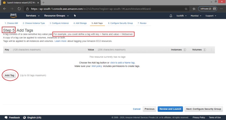 Aws Ubuntu Setup Launch An Aws Ec2 Server Technotaught